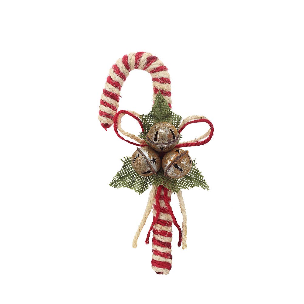 Small Burgundy Candy Cane – Gifted Blessings Solon